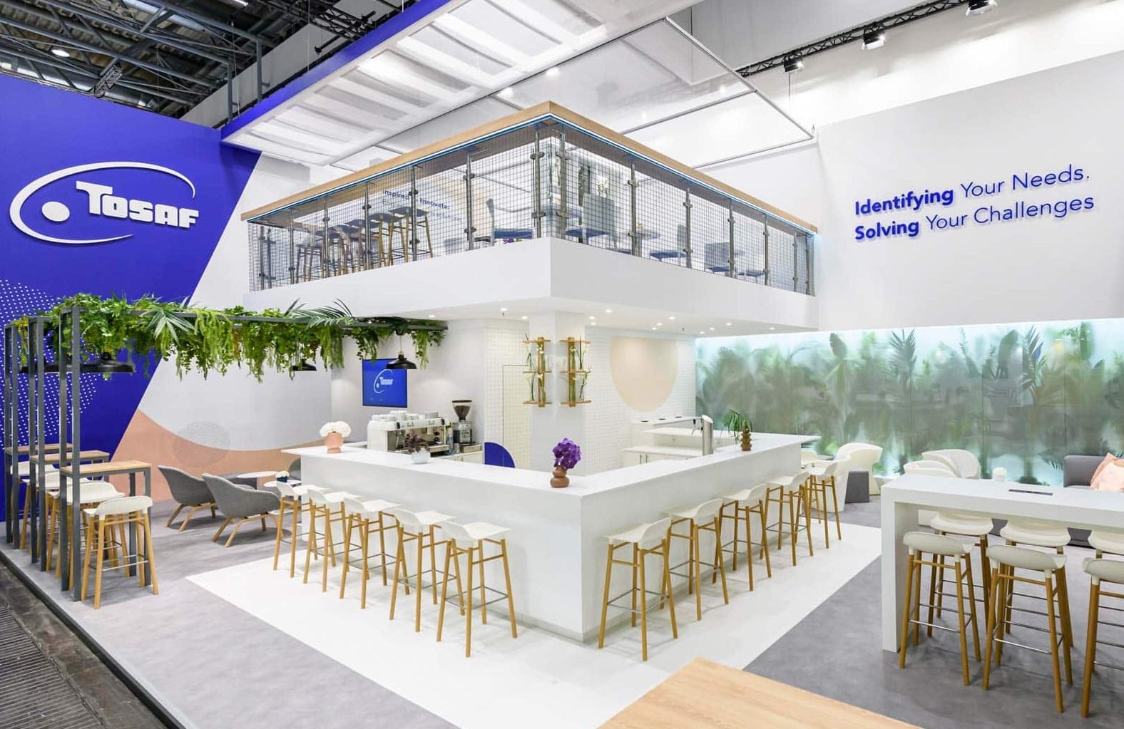 Exhibition booth at K-SHOW, Dusseldorf Germany | Unicas Production